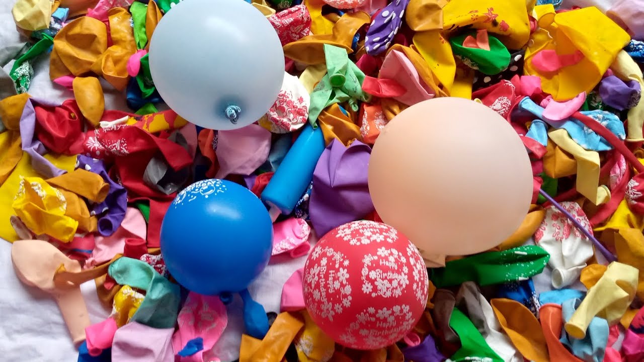 Beautiful 😍 balloon amazing 🌟 balloon Poping color full balloon er899 ...