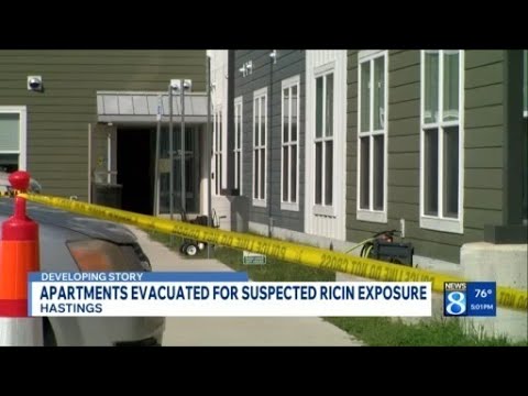Suspected ricin exposure prompts apartment complex evacuation