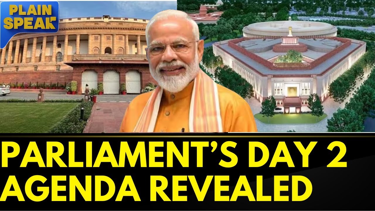 Special Session Of Parliament | Sources Reveal Full Itinerary Of Day 2 ...