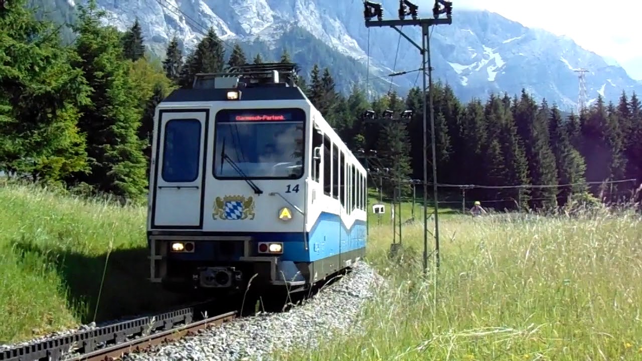 BAYERISCHE ZUGSPITZBAHN - BAVARIAN ZUGSPITZE RAILWAY #2 - YouTube