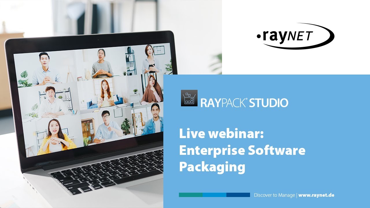 Live webinar: Enterprise Software Packaging with RayPack Studio 7.1 - YouTube