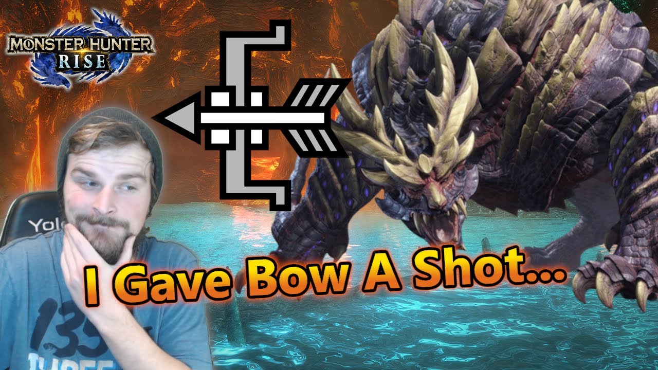LS Speedrunner Tries Bow! Emergency Magnamalo Monster Hunter Rise (PC ...