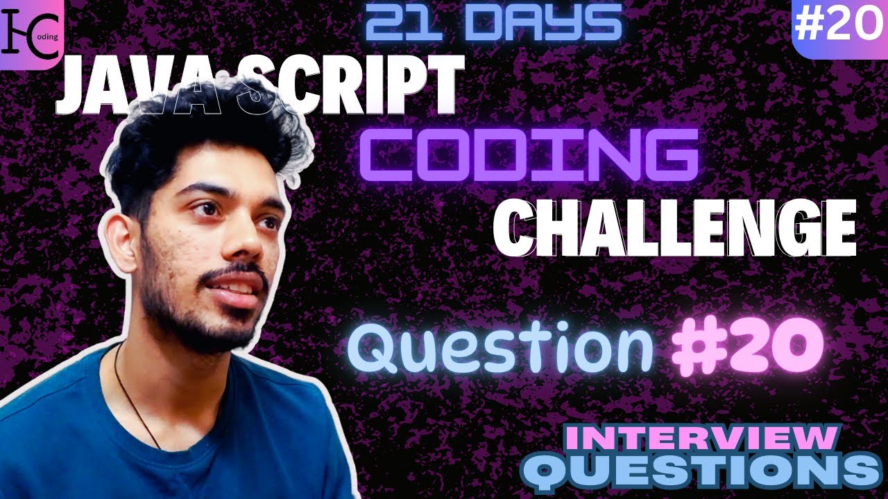 Day 20 Flatten A Nested Array Recursion Javascript Coding 8693