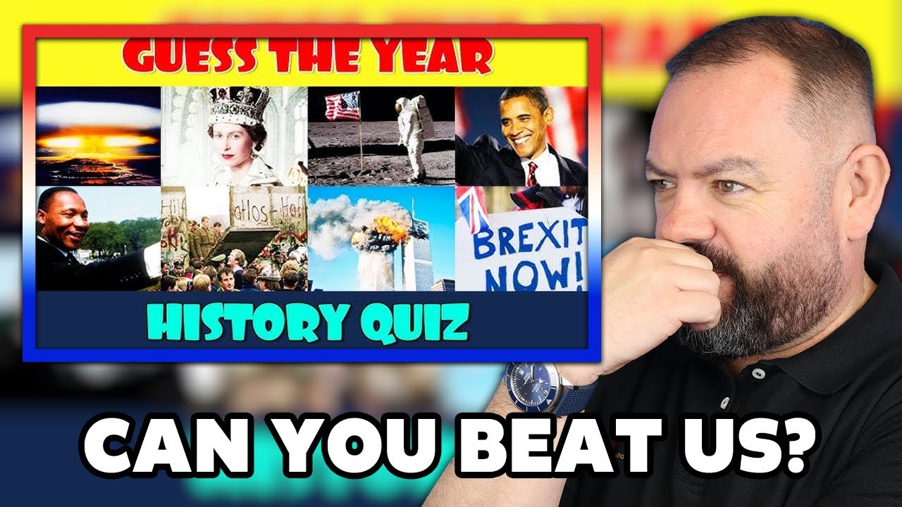 Can You Guess the Year of 40 Major Historical Events? REACTION | OFFICE ...