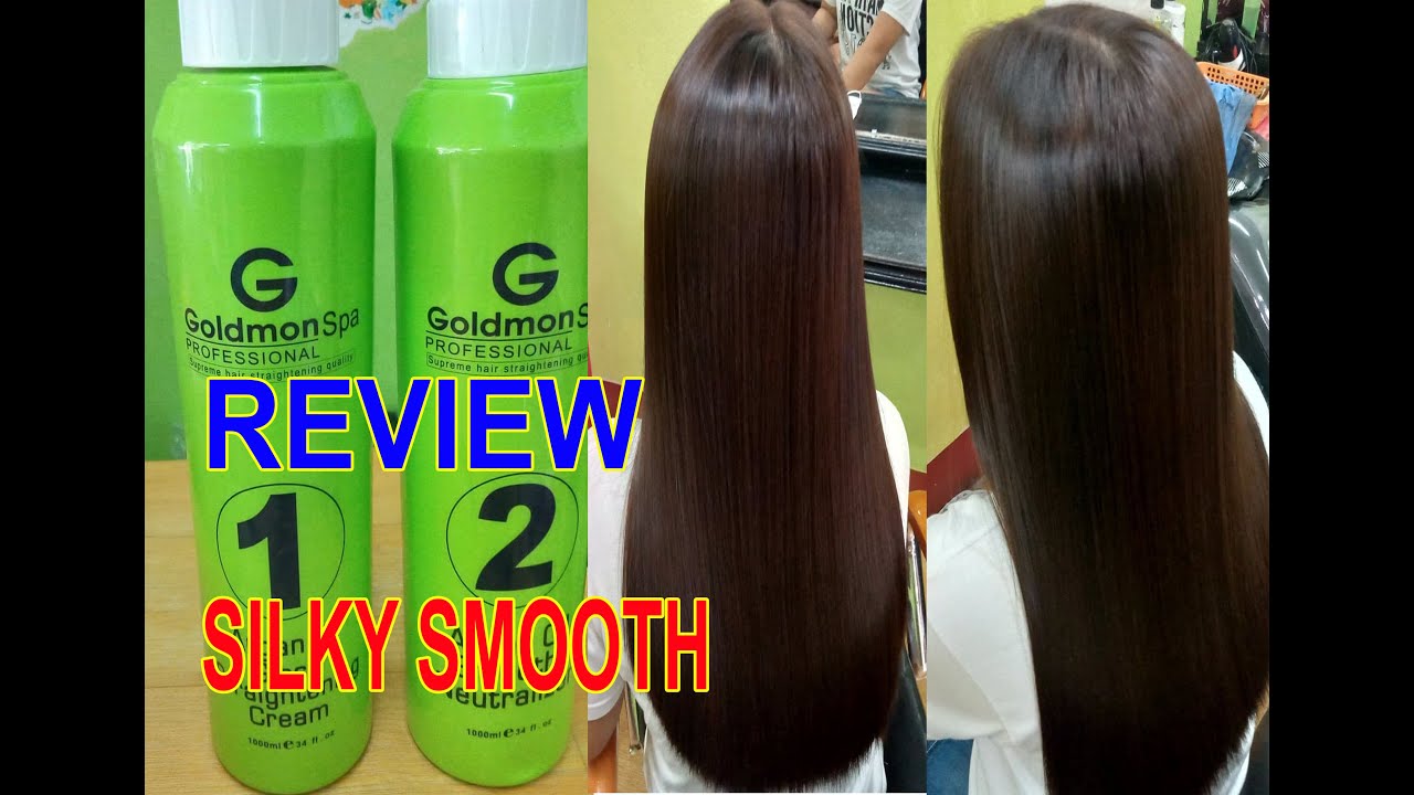 Hair Rebonding with color tutorial Using Goldmon - YouTube