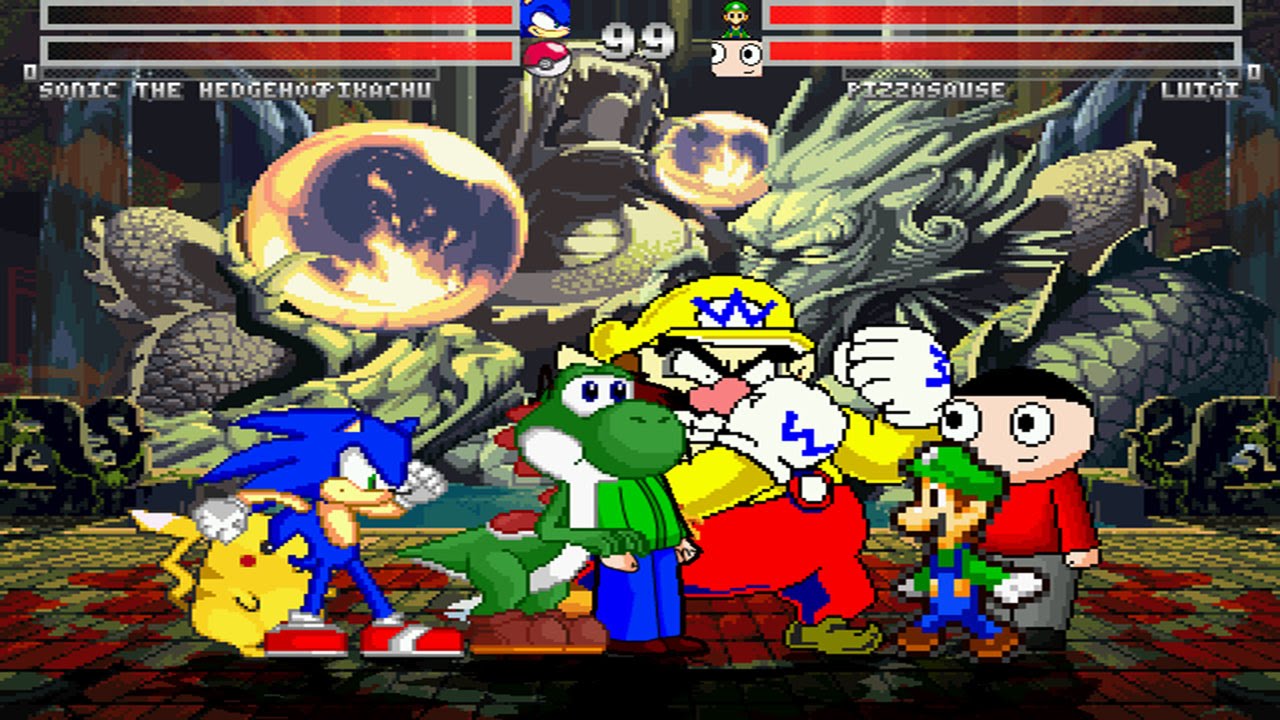 Team andersonkenya1 vs Team Radu Sabau Aurel MUGEN Request 4v4 Battle ...