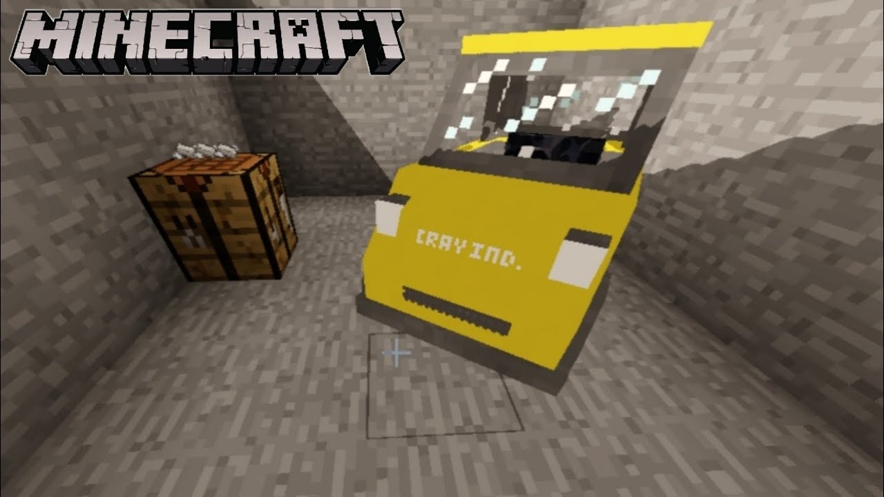 CRAFTING A VEHICLE IN MINECRAFT |KING OF GAMES - YouTube
