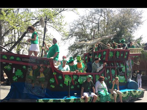 2015 St Patrick's Day Parade - The Santa Maria - YouTube