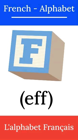 Learn How to Say the Letter "F" in French | #shorts #french - YouTube