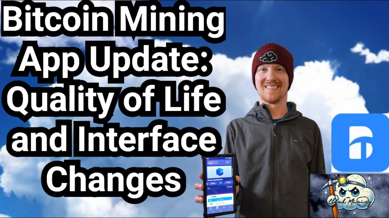 Bitcoin Mining App UPDATE: Quality of life and interface changes - YouTube