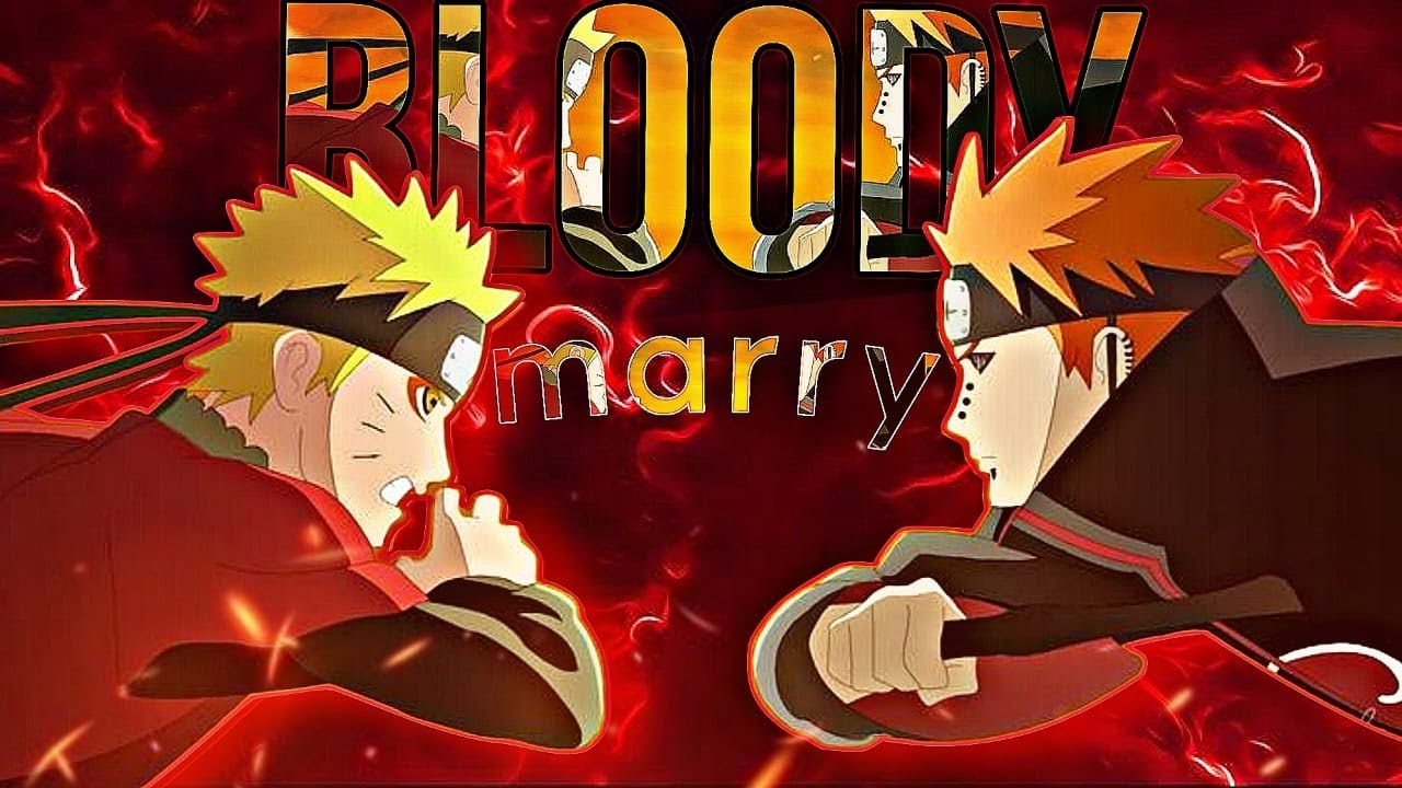 Naruto vs pain fight x bloody marry [EDIT] AMV - YouTube