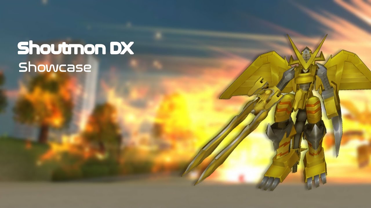 Digimon Masters Online Shoutmon DX review Showcase - YouTube