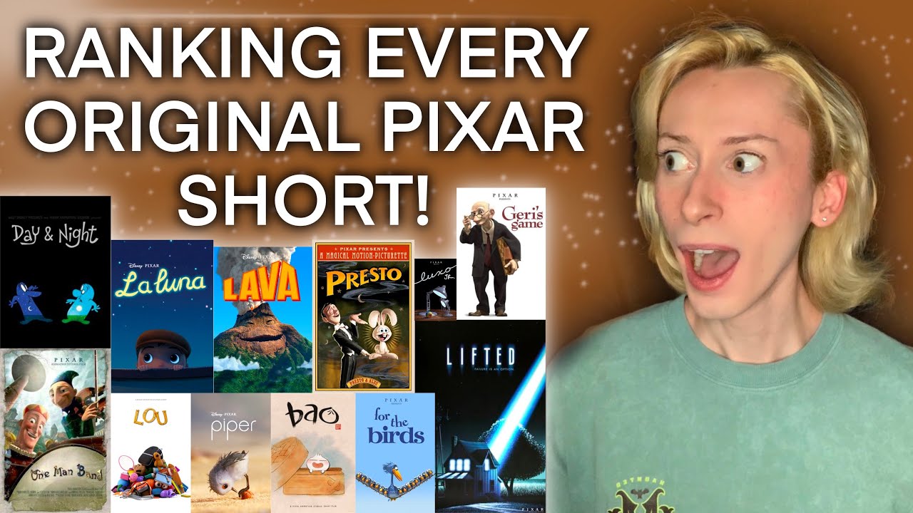 RANKING EVERY ORIGINAL PIXAR SHORT! 🛸🎺🌙 with Nicky Marra! - YouTube