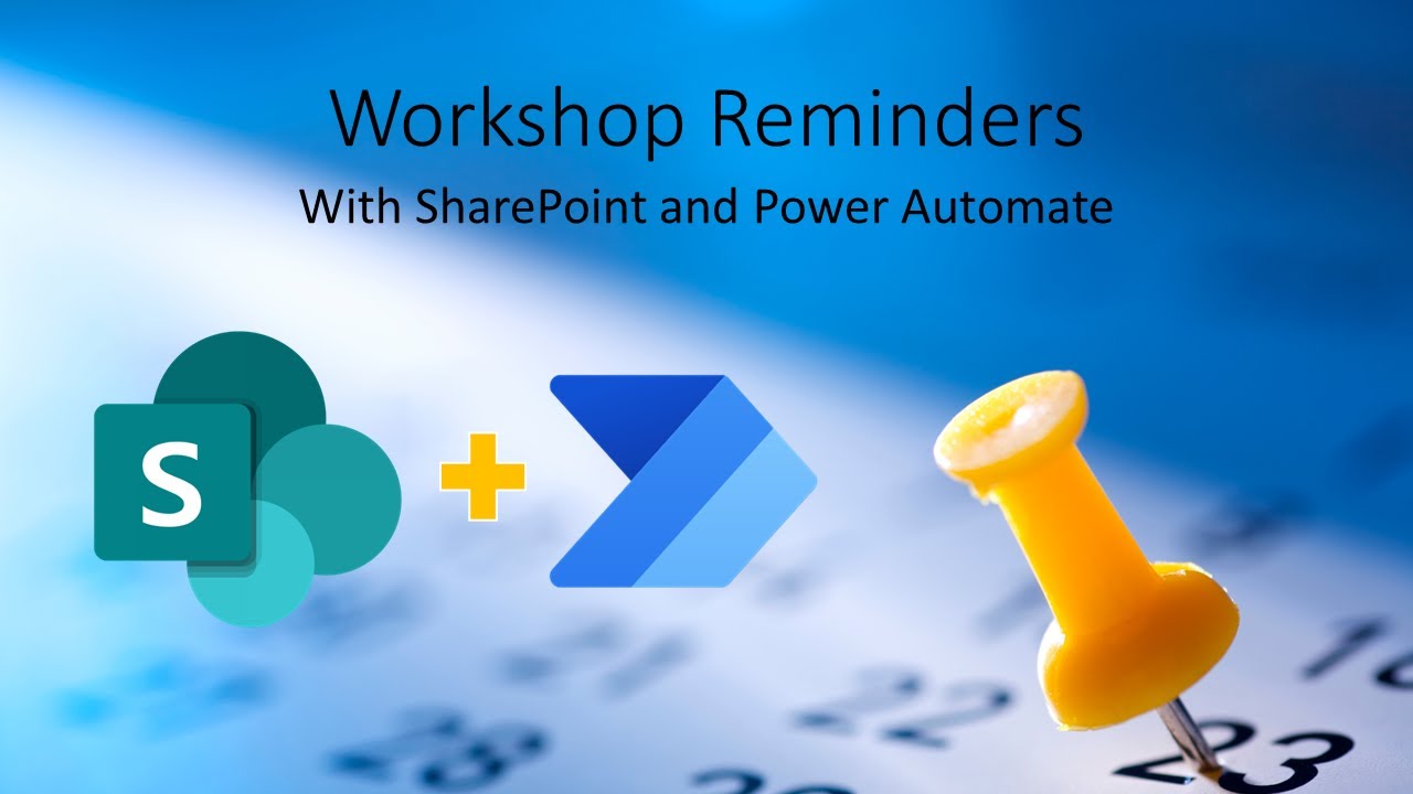 Send reminders to workshop attendees - YouTube