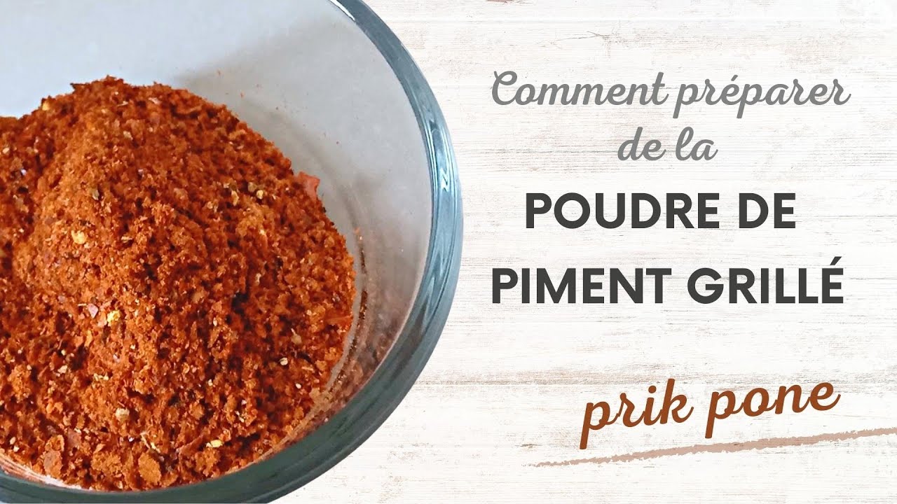 Comment faire de la poudre de piment grillé | recette de poudre de ...