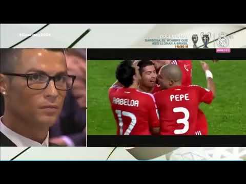 CRISTIANO RONALDO KENDİ GOLLERİNİ İZLİYOR!   Real Madrid   HD