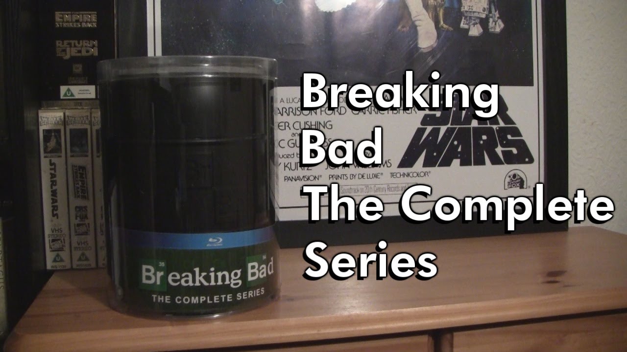 Breaking Bad The Complete Series Blu-ray Barrel - In Depth Unboxing ...