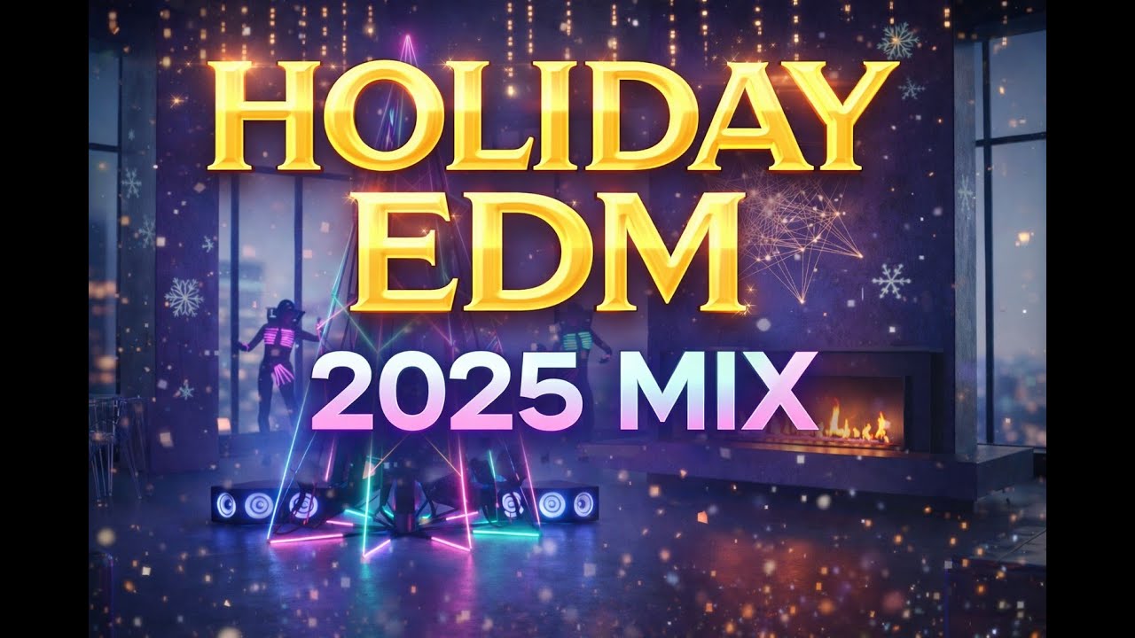 Holiday Rave 2025 🎅 Christmas EDM, Hardstyle & Festival Drops - YouTube