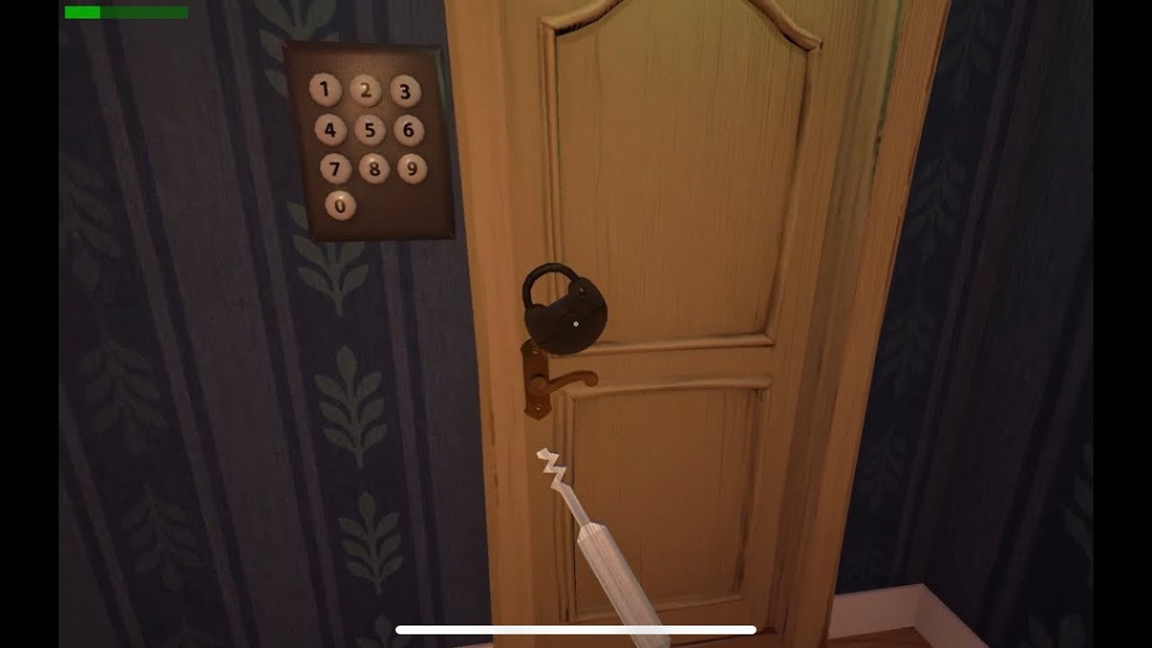 Hello Neighbor Pre Alpha Using Lockpick - YouTube
