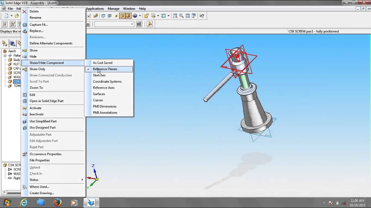 EASIEST METHOD FOR THE ASSEMBLY & DRAFTING OF SCREW JACK - YouTube