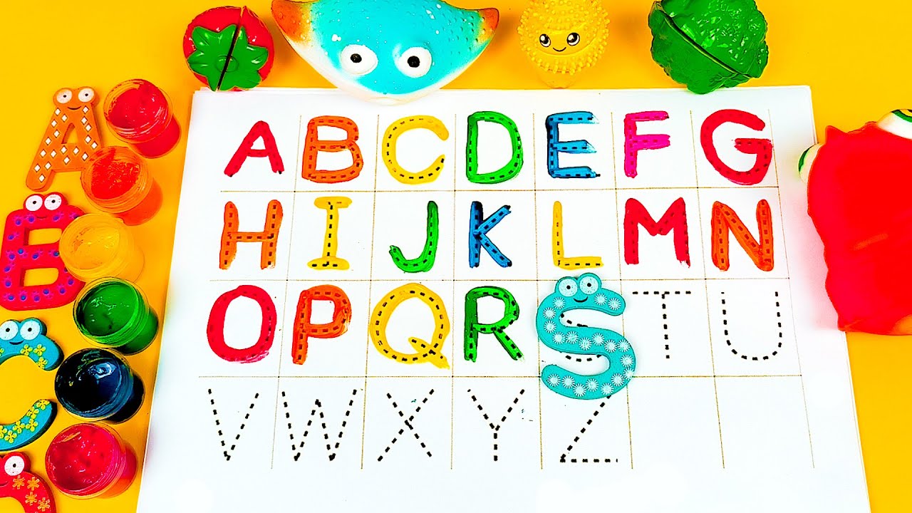 ABC. Learning.Drawing and Coloring for Kids and Toddlers. - YouTube