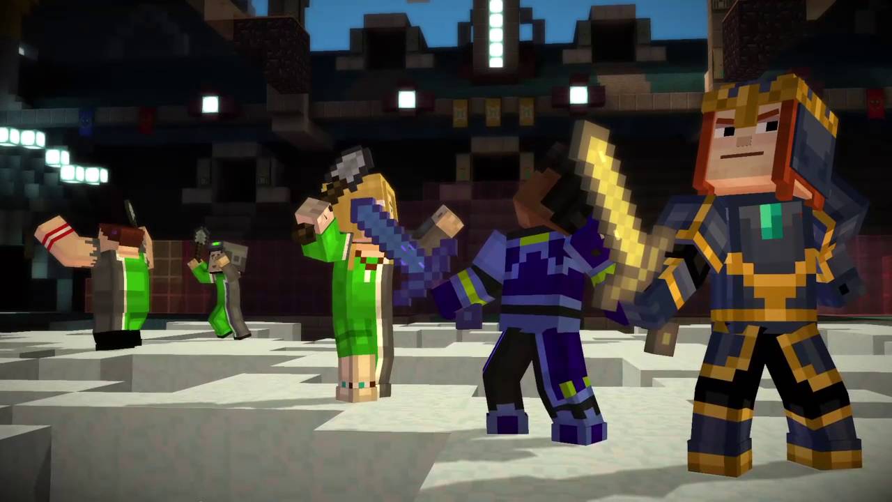 Minecraft story mode EP8 final EP ??? - YouTube