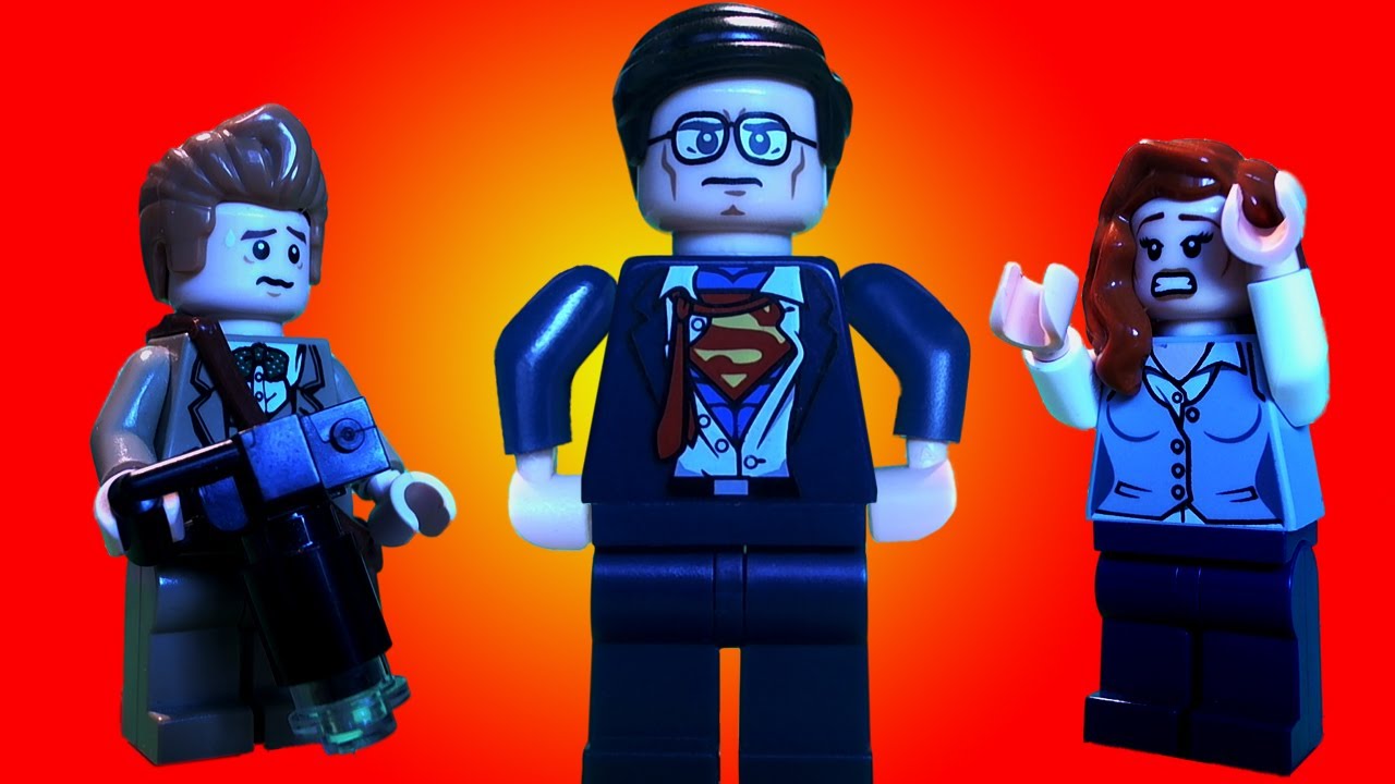 Justice League Movie LEGO (Clark Kent reveals his identity) Clip 2 ...