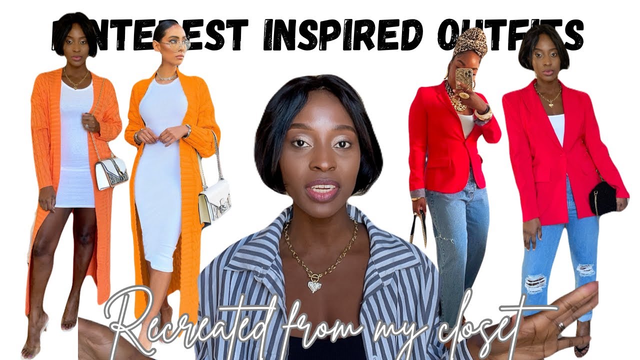 Recreating Pinterest fall|winter 2024 looks|How to style Pinterest ...