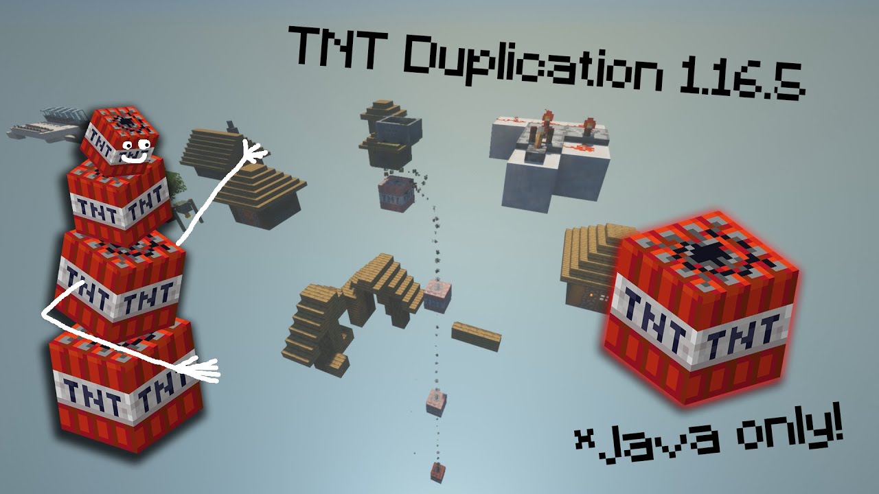Minecraft simple TNT Duplication 1.21.4 (Java ONLY) by Fpex - YouTube
