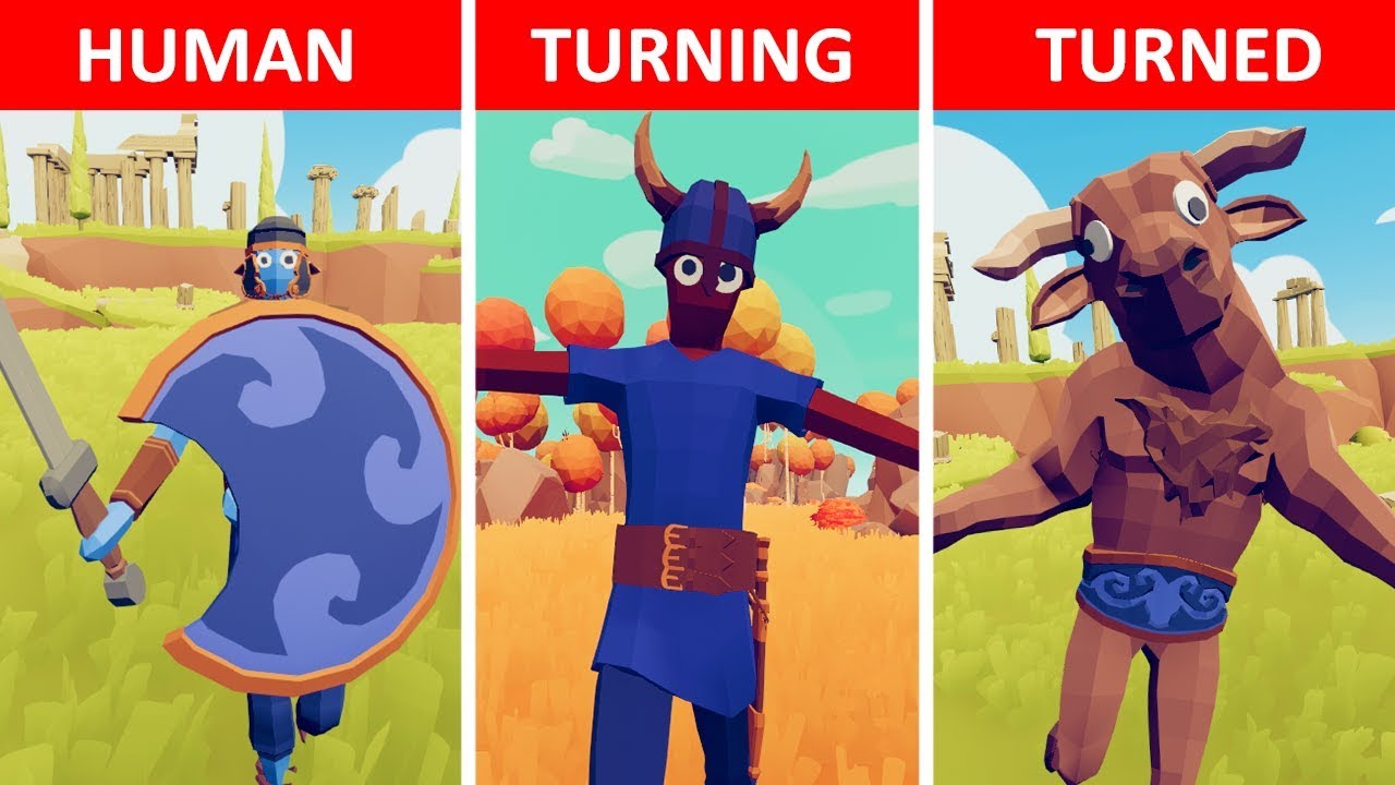 Human Turns Into a Minotaur - TABS Story - Totally Accurate Battle ...