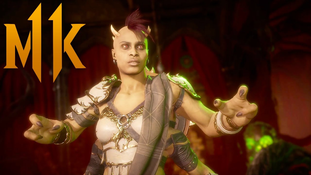 Mortal Kombat 11 | Sheeva VS Aftermath Characters Intro Dialogue! - YouTube