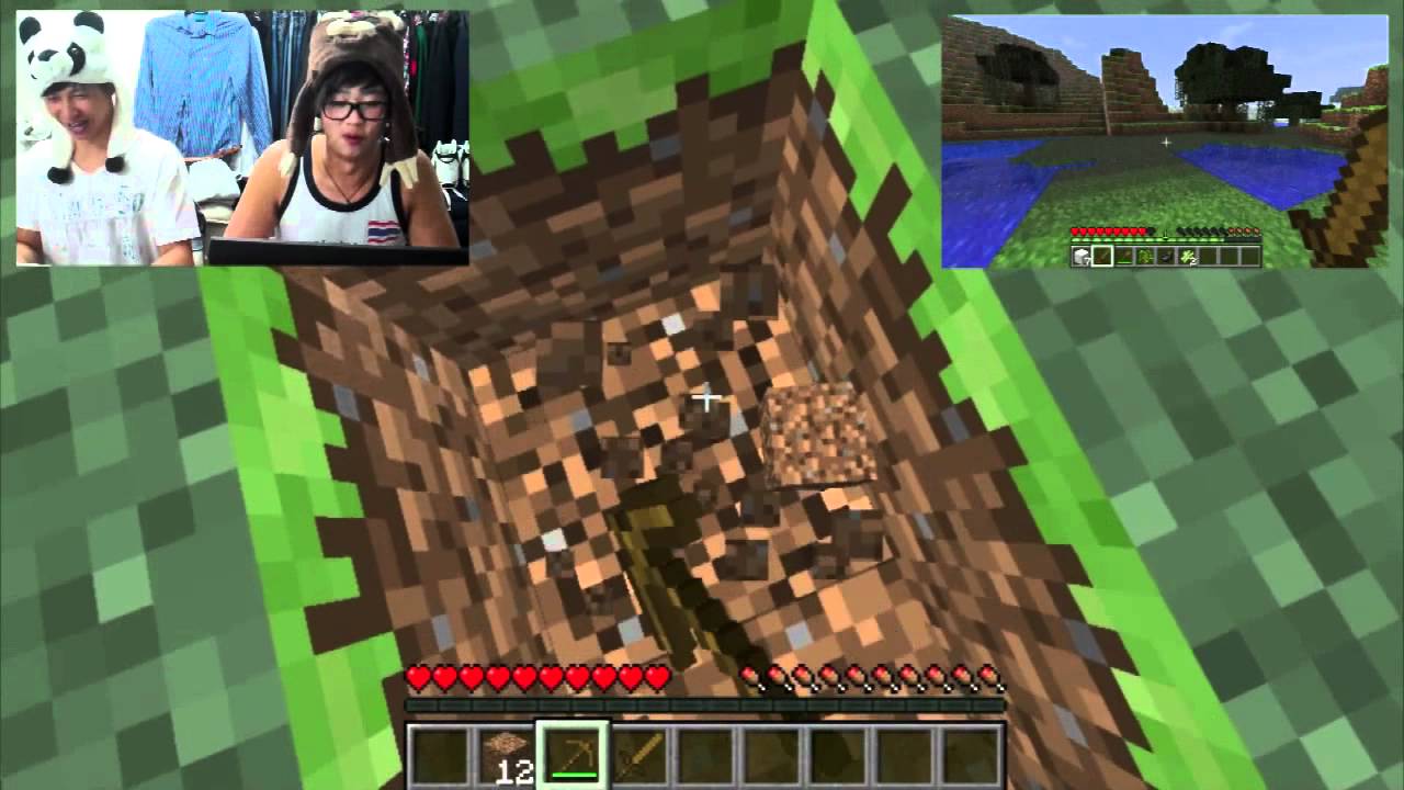 Minecraft with two losers part 1/2 - ASN COLLAB WEEK - YouTube