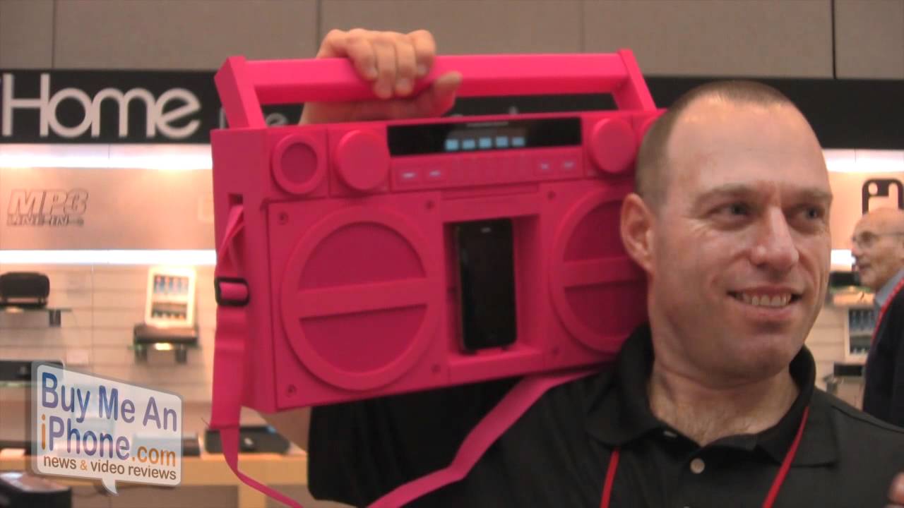 CES 2012: iHome Boom Box - YouTube