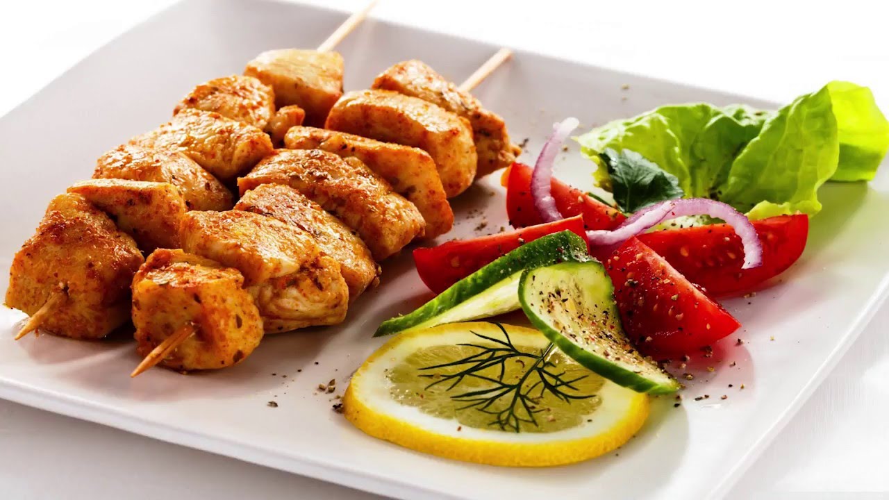 Hot n Spicy chicken Angara kebab at Rudra Shelter International - YouTube