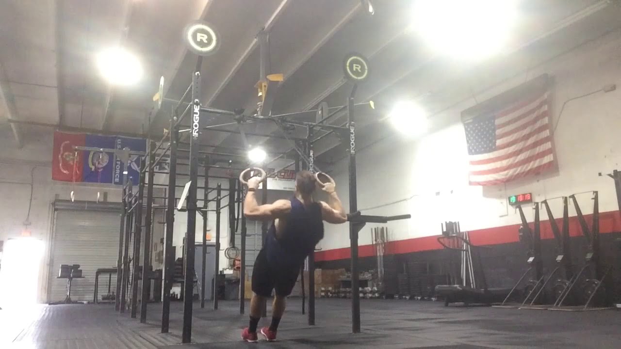 Bulgarian ring row/bar dips 2/8/20 - YouTube