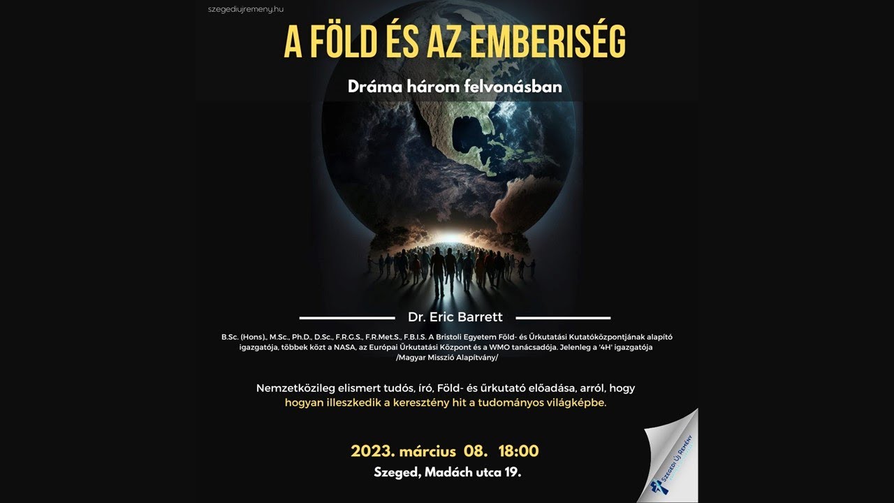 A Föld és az emberiség - Prof. Dr. Eric Barrett - YouTube