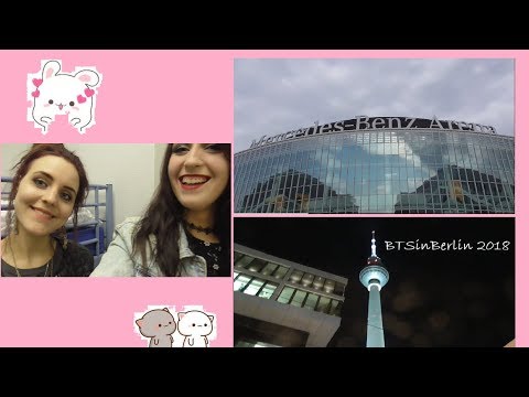 BTS in Berlin 16.10.2018 KONZERT Vlog Part 1 LOVE YOURSELF TOUR