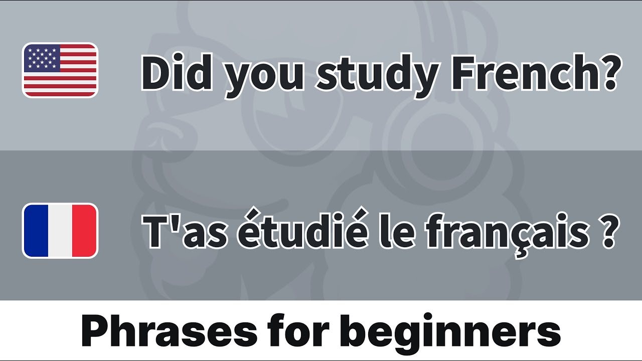 🇫🇷 200 French Phrases 49 Patterns for Beginners Part 5 - YouTube