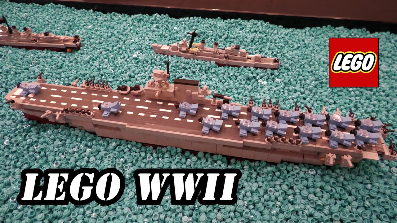 LEGO WWII Battle of Midway 1942 - YouTube