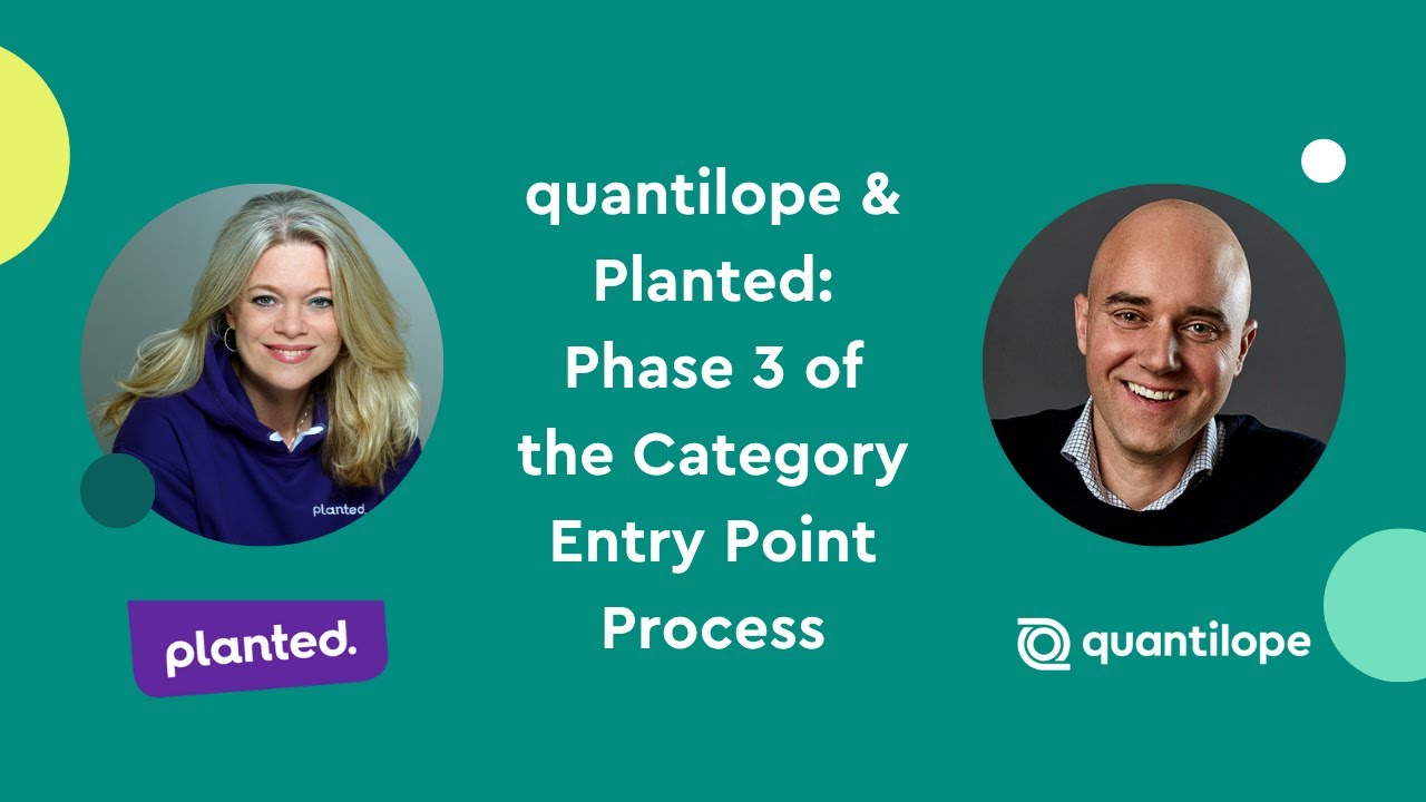 quantilope & Planted: Phase 3 of the Category Entry Point Process - YouTube
