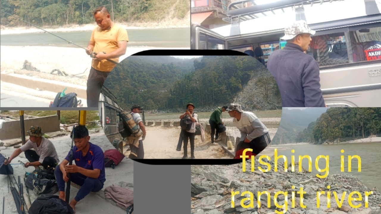 Fishing in rangit river visit trivani after the flood( sudan thapa vlog ...