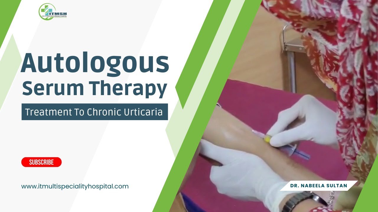 Autologous Serum Therapy | IT Hospital Aligarh - YouTube
