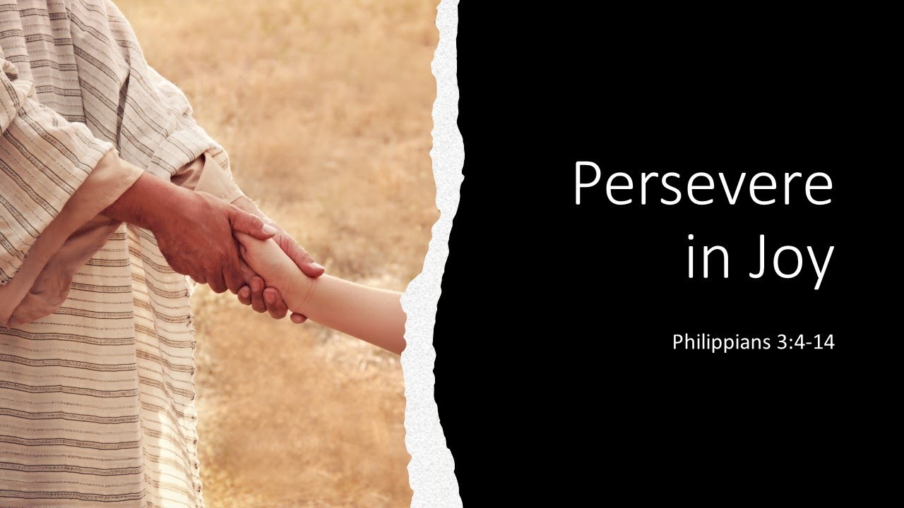 Persevere in Joy: Philippians 3:4-14 - YouTube