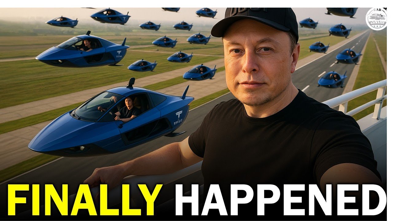 “Tesla’s $6,789 Flying Car Launches in 2026 – First Look at Interior ...