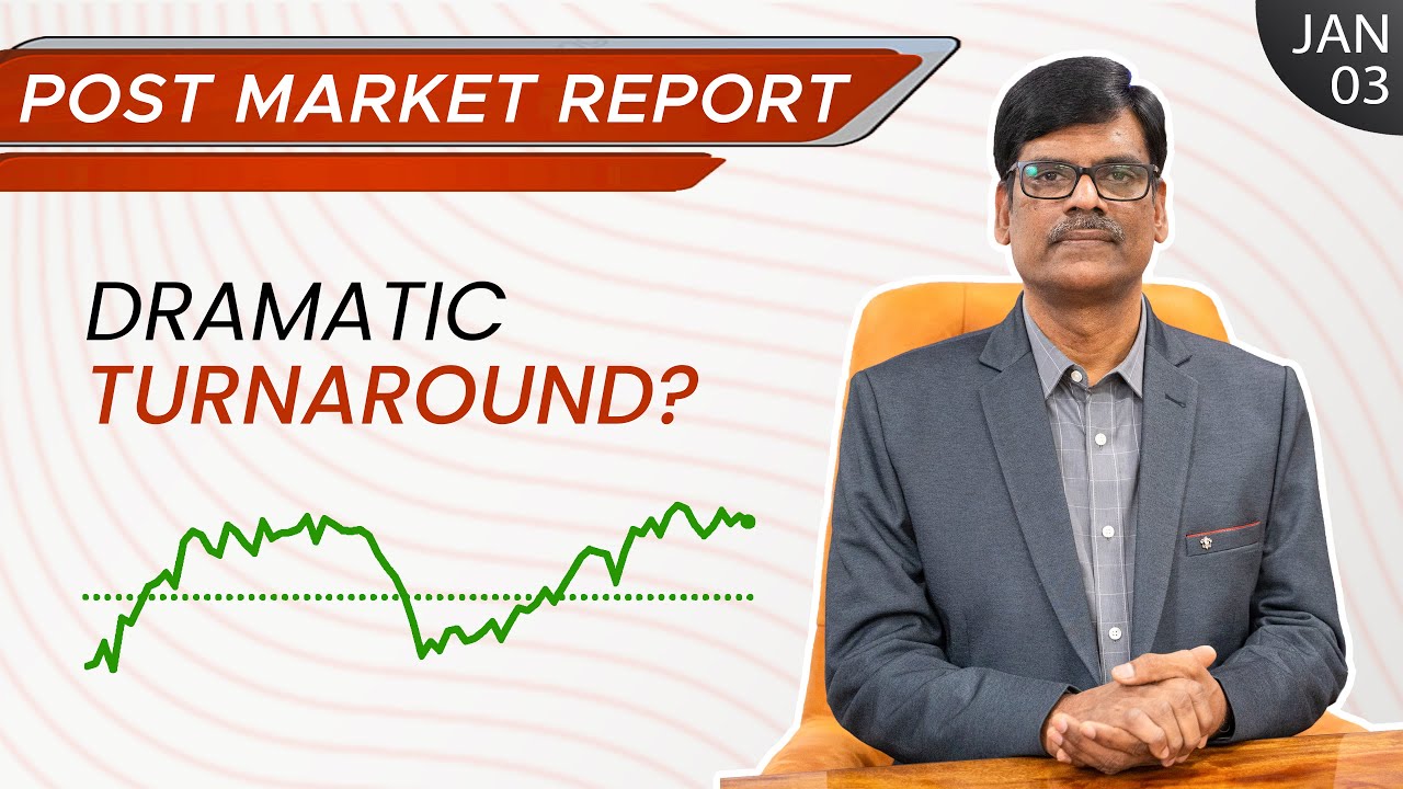 Dramatic Turnaround? Post Market Report 03-Jan-23 - YouTube