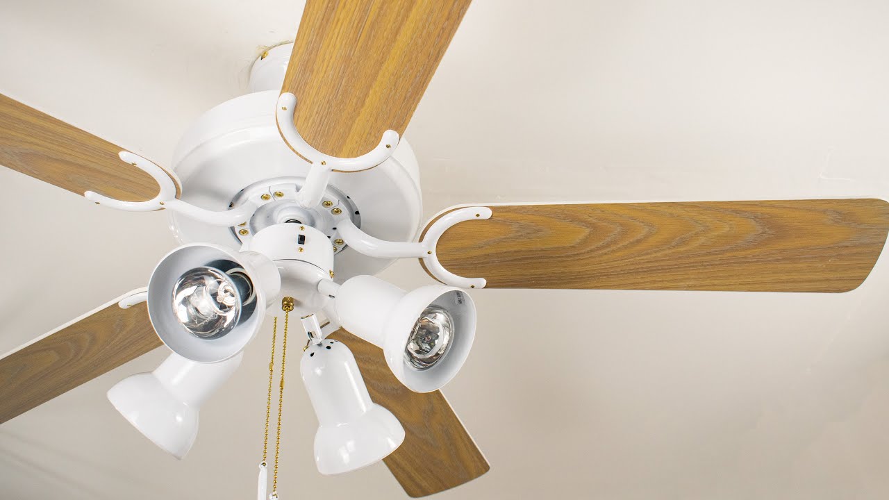 52" Encon Odyssey Ceiling Fan - YouTube