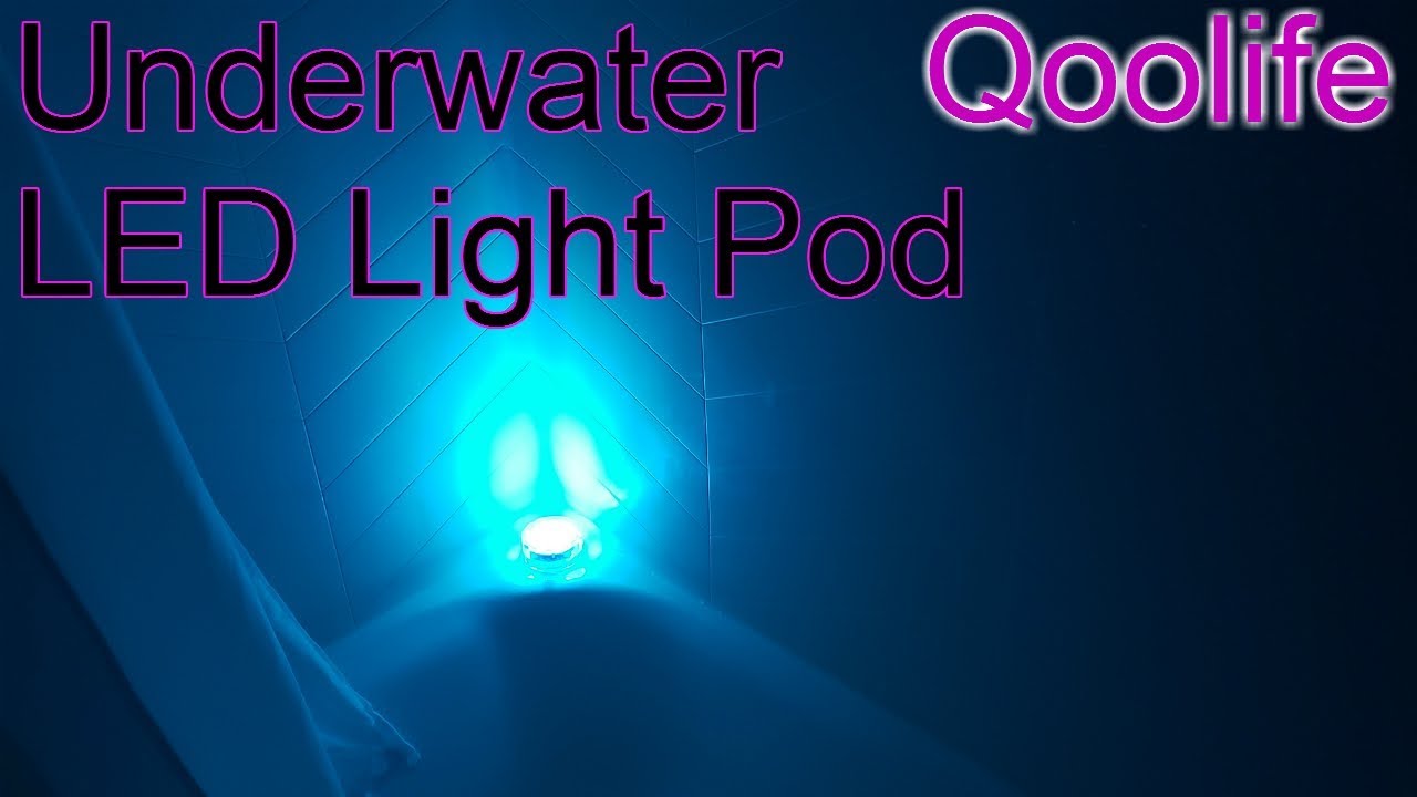 Magnetic Waterproof LED Light Pod - By QooLife - YouTube
