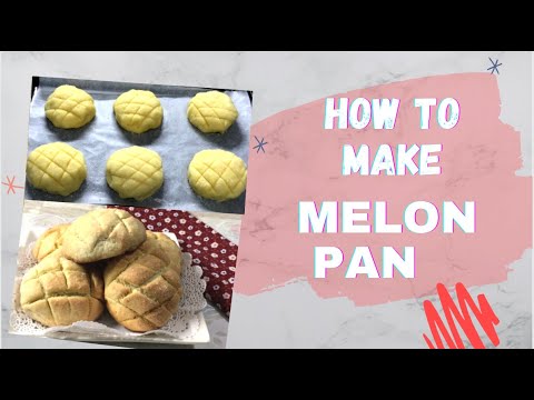 How to make Melon Pan | Melon Bread recipe - YouTube