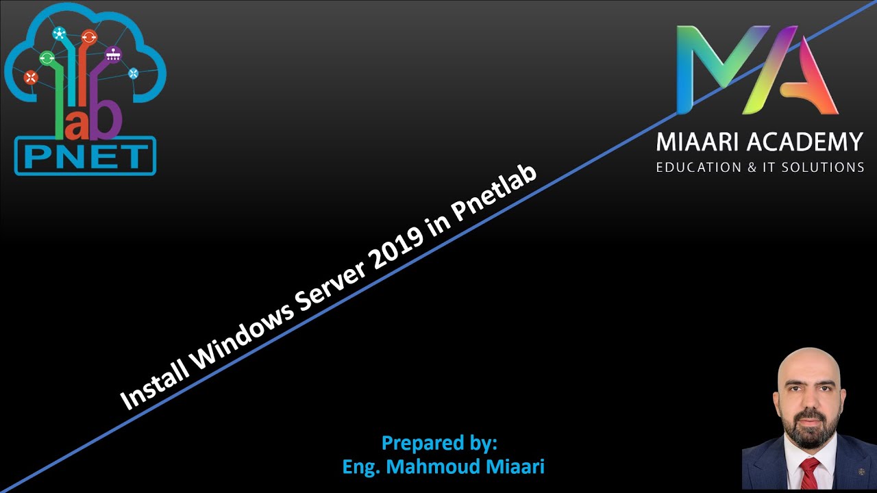 10-Install Windows Server 2019 in Pnetlab - YouTube
