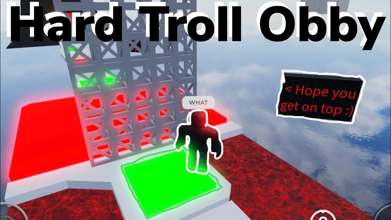 HARDEST TROLL OBBY EVER!! Part 1 (Obby Creator) - YouTube